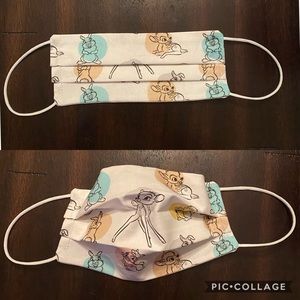 Other | Disney Bambi And Thumper Face Mask | Poshmark
